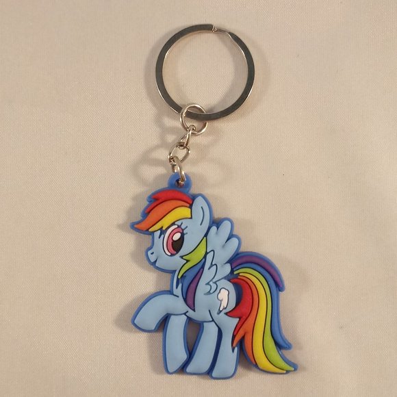 Kristy's Jewels | Accessories | Silver My Little Pony Key Rings Rainbow ...